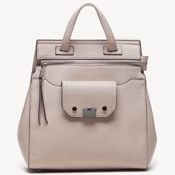 Sole Society | Bags | Sole Society Kaii Backpack Faux Leather Stone ...